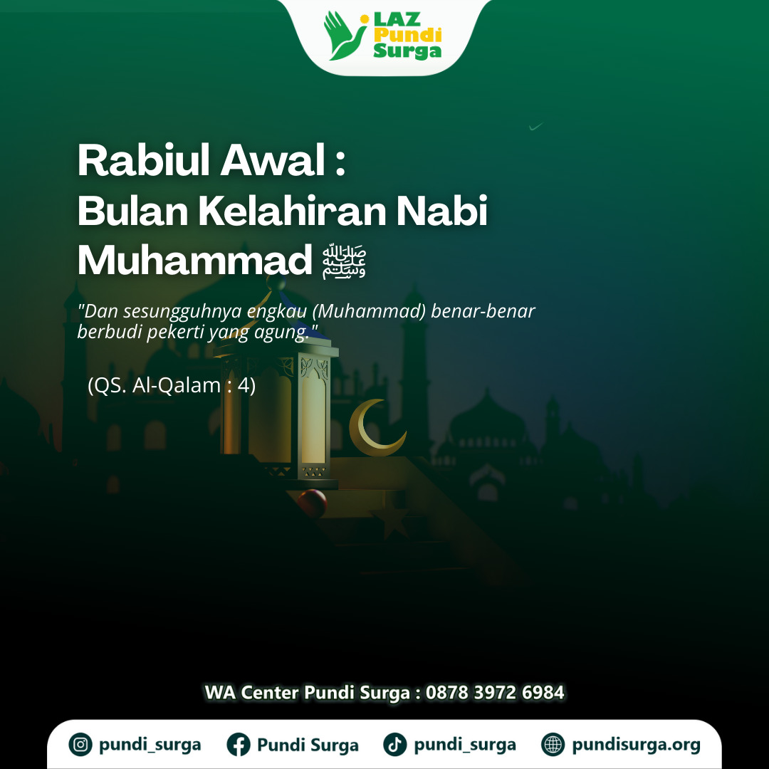 Rabiul Awal: Bulan Kelahiran Nabi Muhammad ﷺ - Pundi Surga
